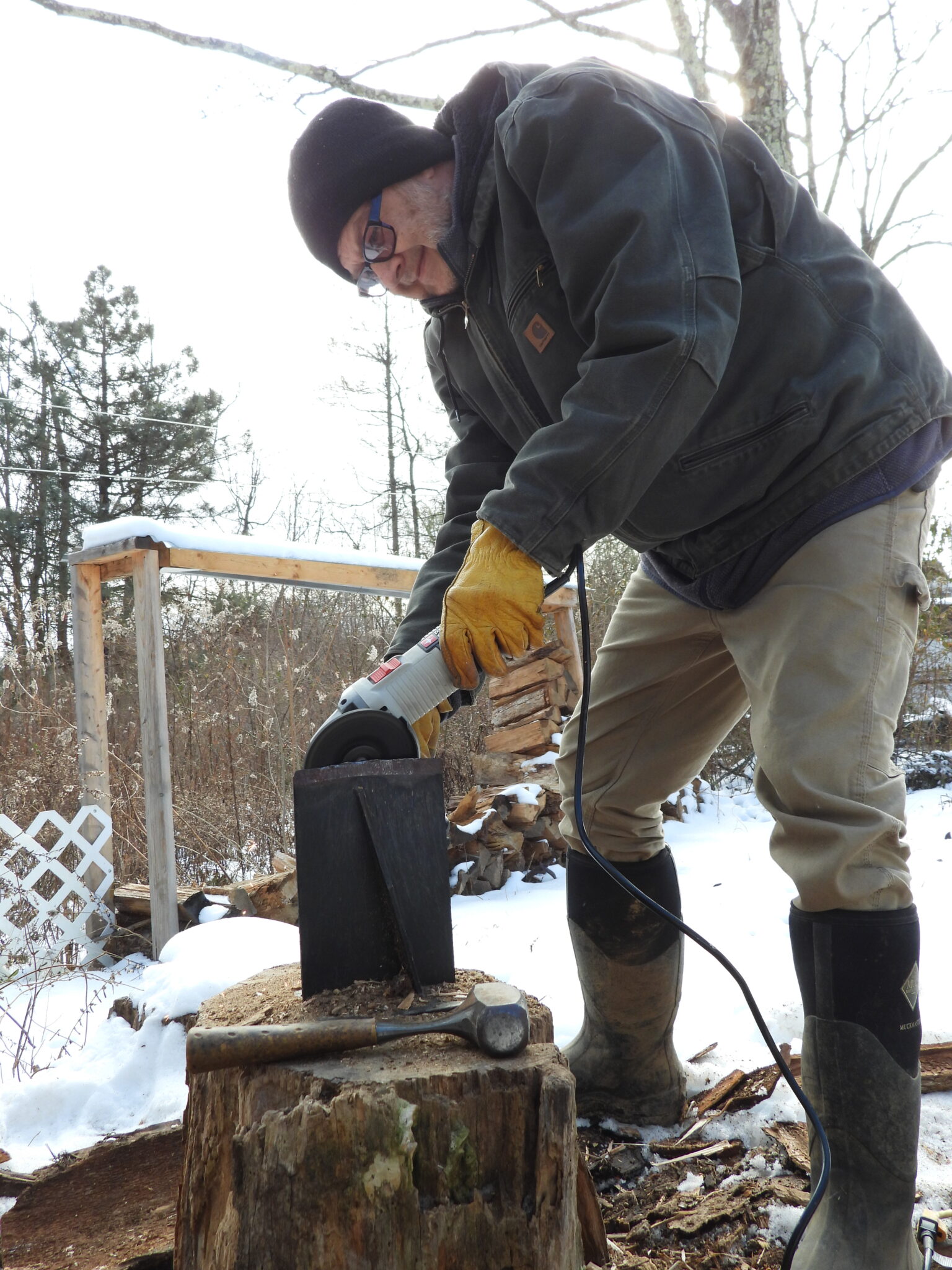 Kindling splitter update - WetKnee Books